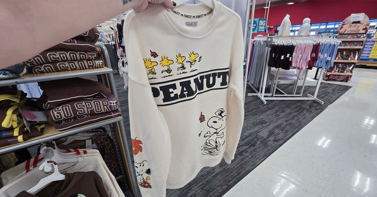 NEW Peanuts 75th Anniversary Collection at Target | Snoopy Sweatshirt ...