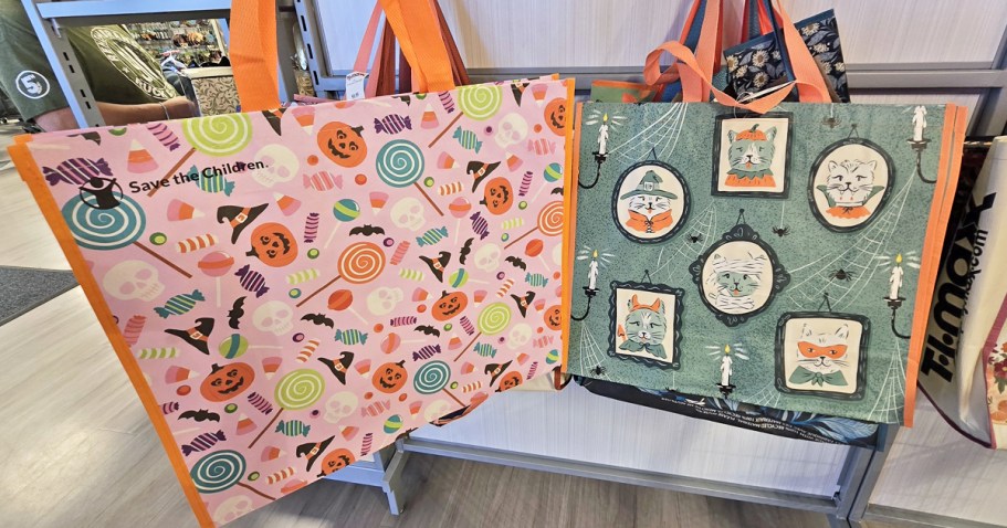 Tjmaxx Reusable Halloween Totes Only 99 Hip2save