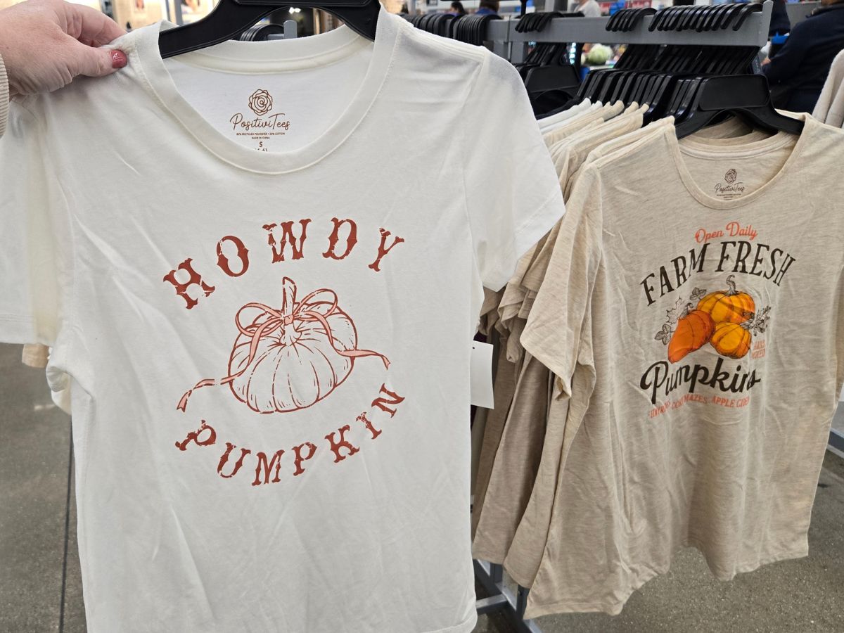 Women's Fall Graphic Tees UNDER $5 on Walmart.com | Hip2Save