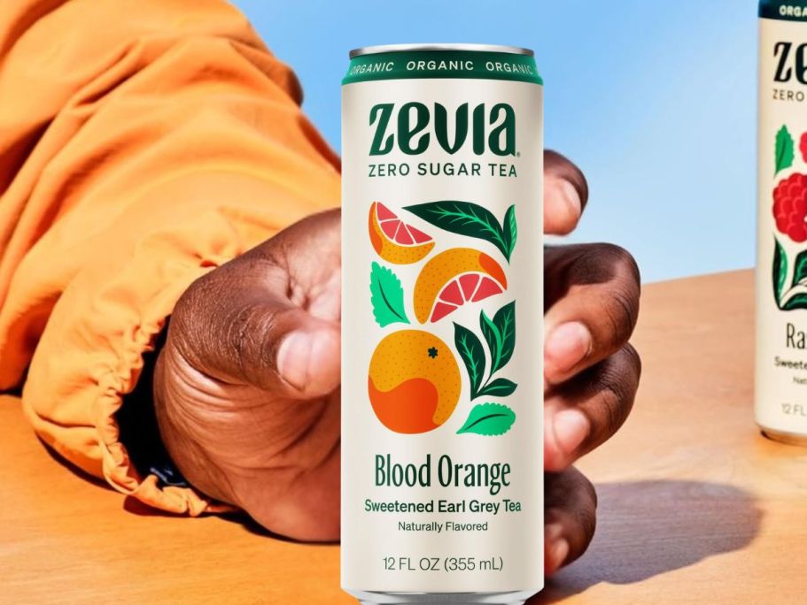 Zevia Earl Grey Blood Orange Tea 12-Pack Just $14 Shipped on Amazon ...
