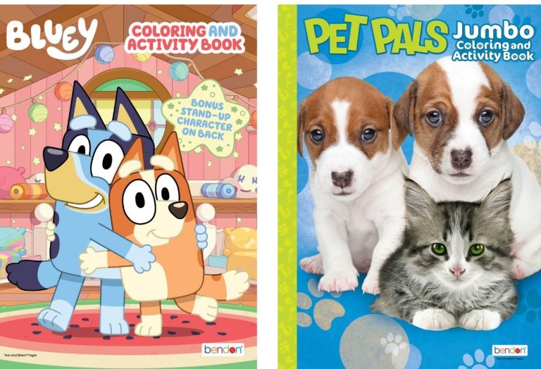 These $1 Jumbo Coloring Books at Walmart Make Fun Stocking Stuffers ...