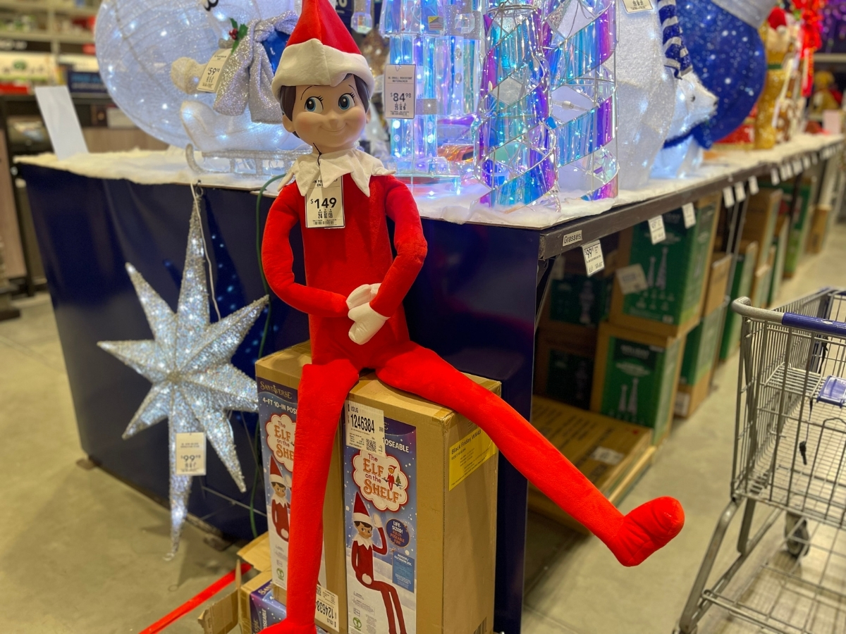 Elf on the Shelf Has Entered His Giant Era - Grab the Life-Size Version ...