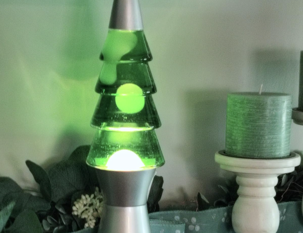 Festive Christmas Tree Lava Lamp Just $26 Shipped for Amazon Prime ...