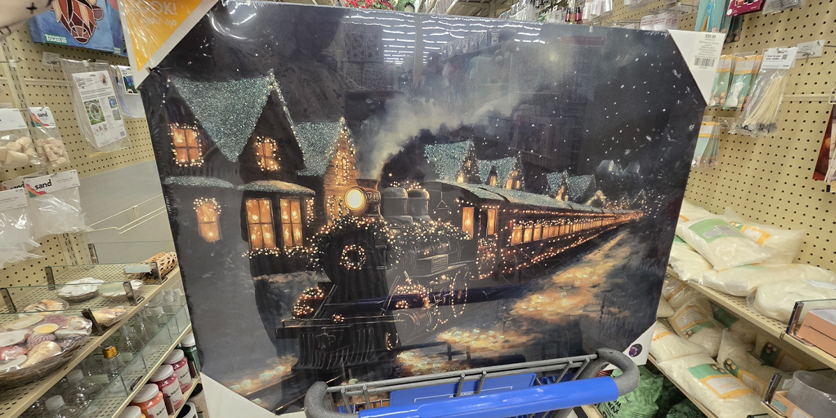 Viral Light-Up Christmas Wall Canvases Are 50% Off at Hobby Lobby ...