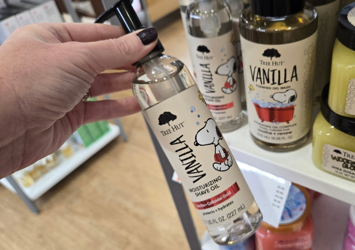 New Tree Hut x Peanuts Collab at Ulta | Scoop Up Scrubs, Shave Oil ...