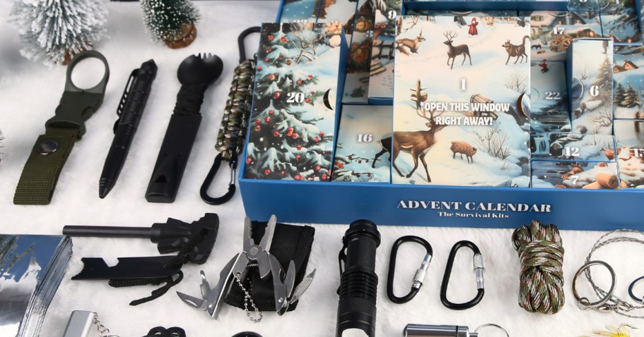 Survival Kit Advent Calendars from $21.59 on Amazon | Hip2Save