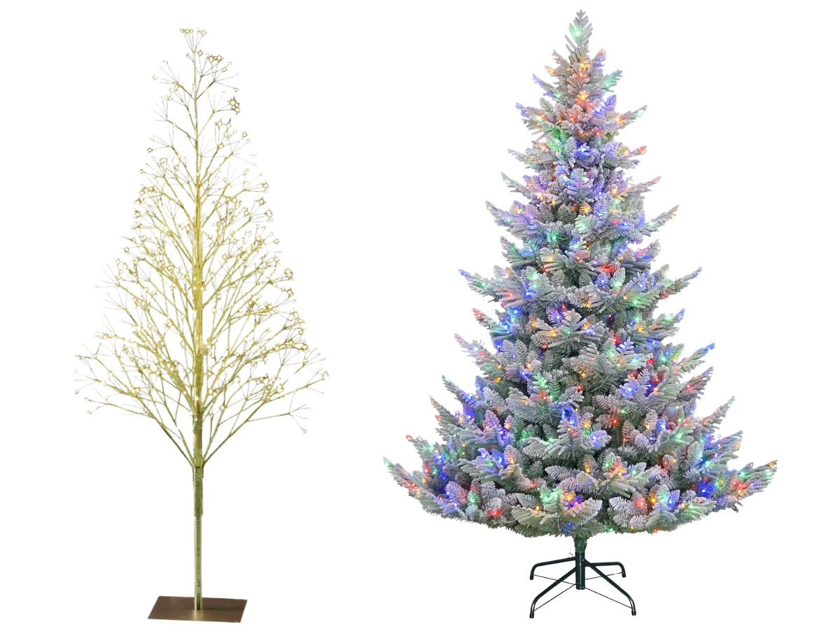 75% Off Walmart Christmas Tree Clearance | Includes Viral Twinkle Tree ...