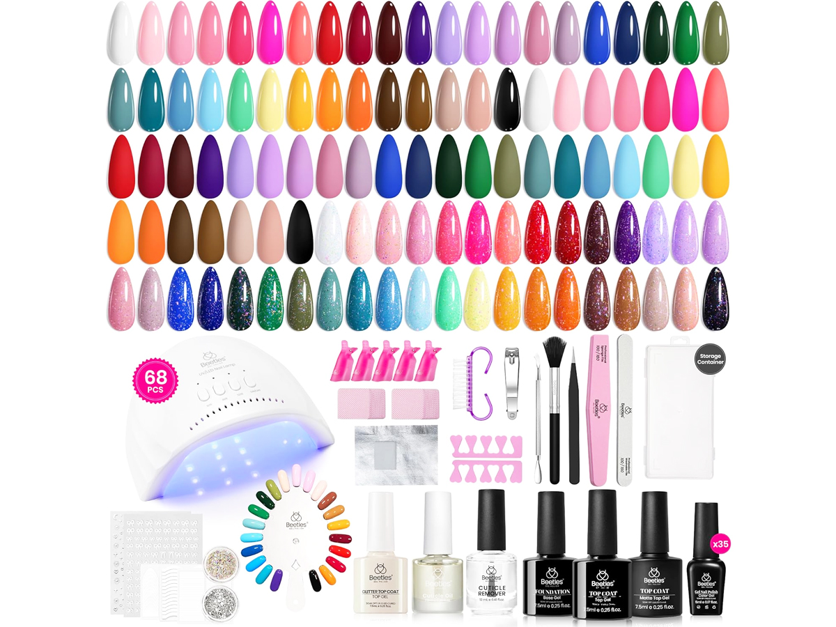 Beetles 68-Piece Gel Nail Kit Just $29.63 Shipped on Amazon (Perfect Starter Set!)