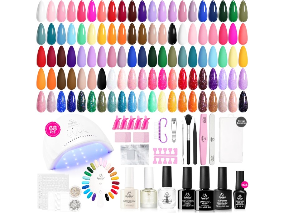 Beetles 68-Piece Gel Nail Kit Just $29.63 Shipped on Amazon (Perfect ...