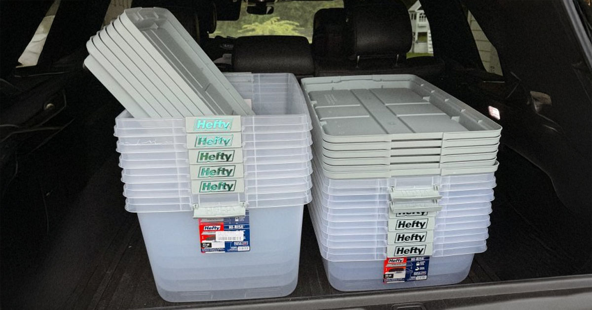 Hefty Storage Bins from $4 on Target.com (Perfect for Holiday Storage ...