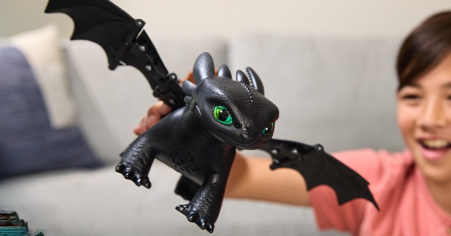 How to Train Your Dragon Interactive Toothless Toy Only $20 on Amazon ...