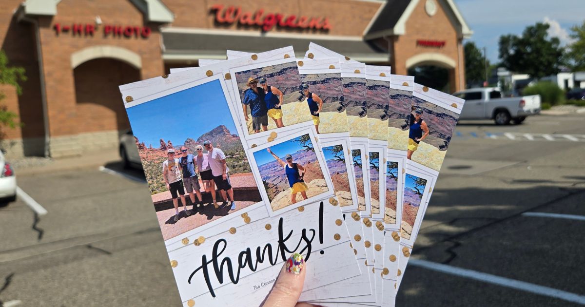 6 FREE Walgreens Photo Cards AND Printed Envelopes w/ Same Day Pickup ...