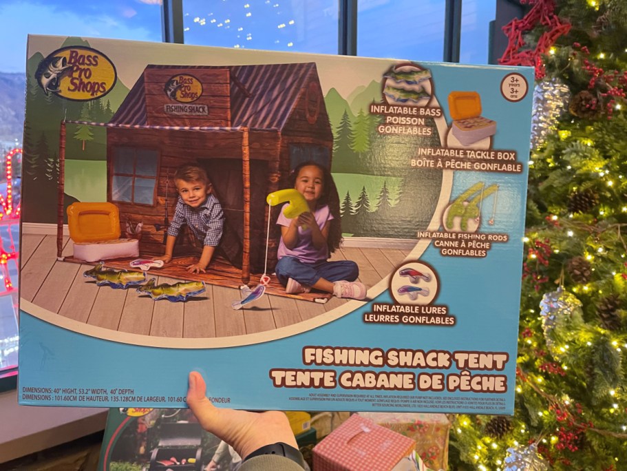 Bass Pro Shops Fishing Shack Play Tent Only $59.99 Shipped (Includes ...