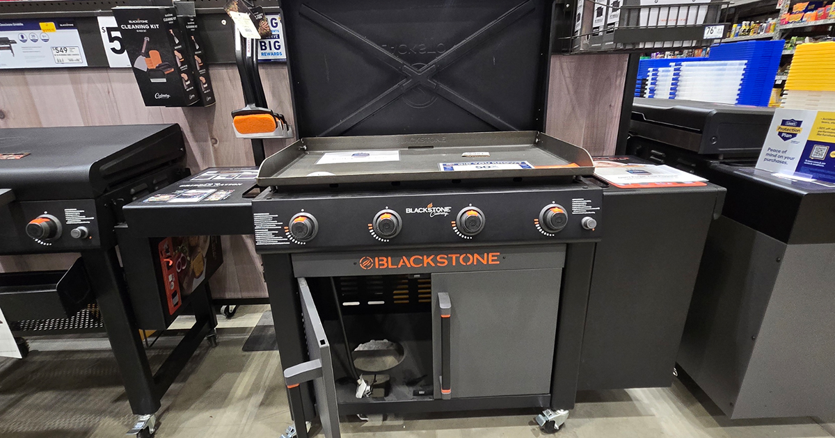 $100 Off Blackstone 36" Griddle AND Prep Table at Lowe's = Instant ...