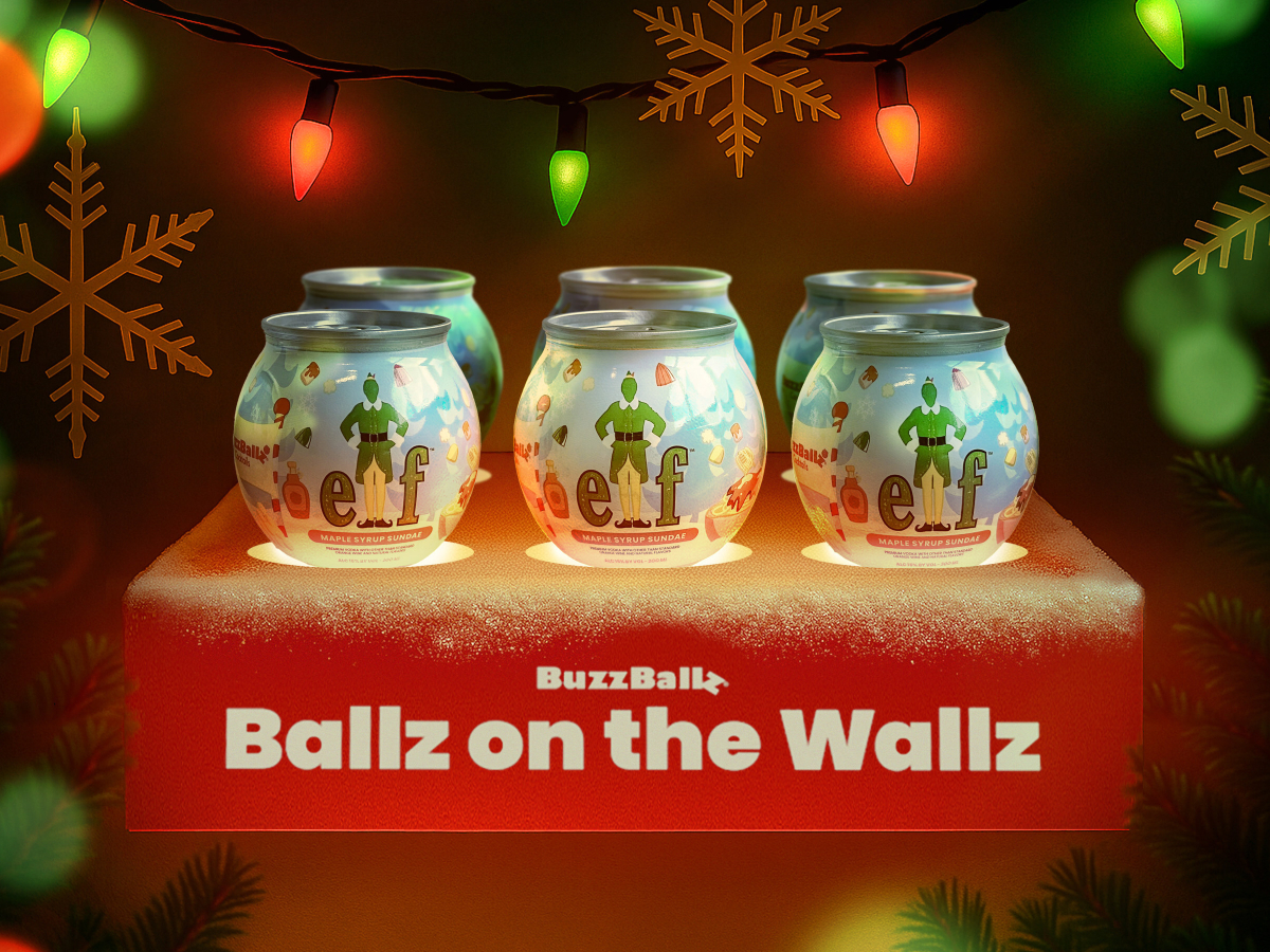 BuzzBallz Cooling Shelf w/ 6 Elf Cocktails Just $25 (These Will Go Fast ...