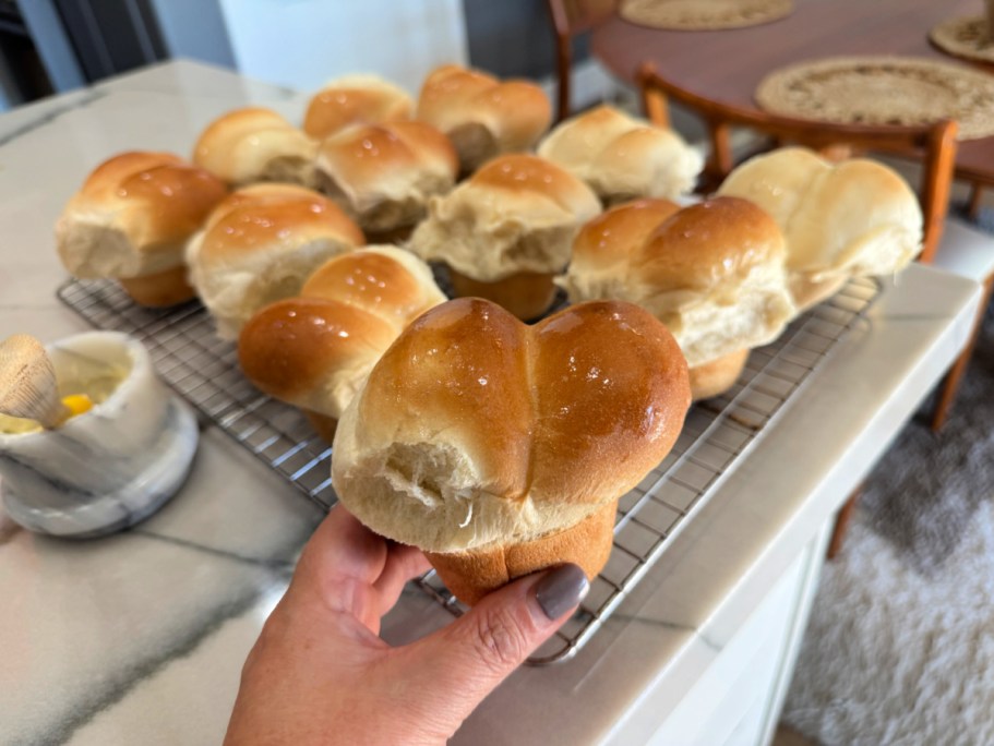 Try Making Double Frozen Rhodes Dinner Rolls in a Muffin Pan!