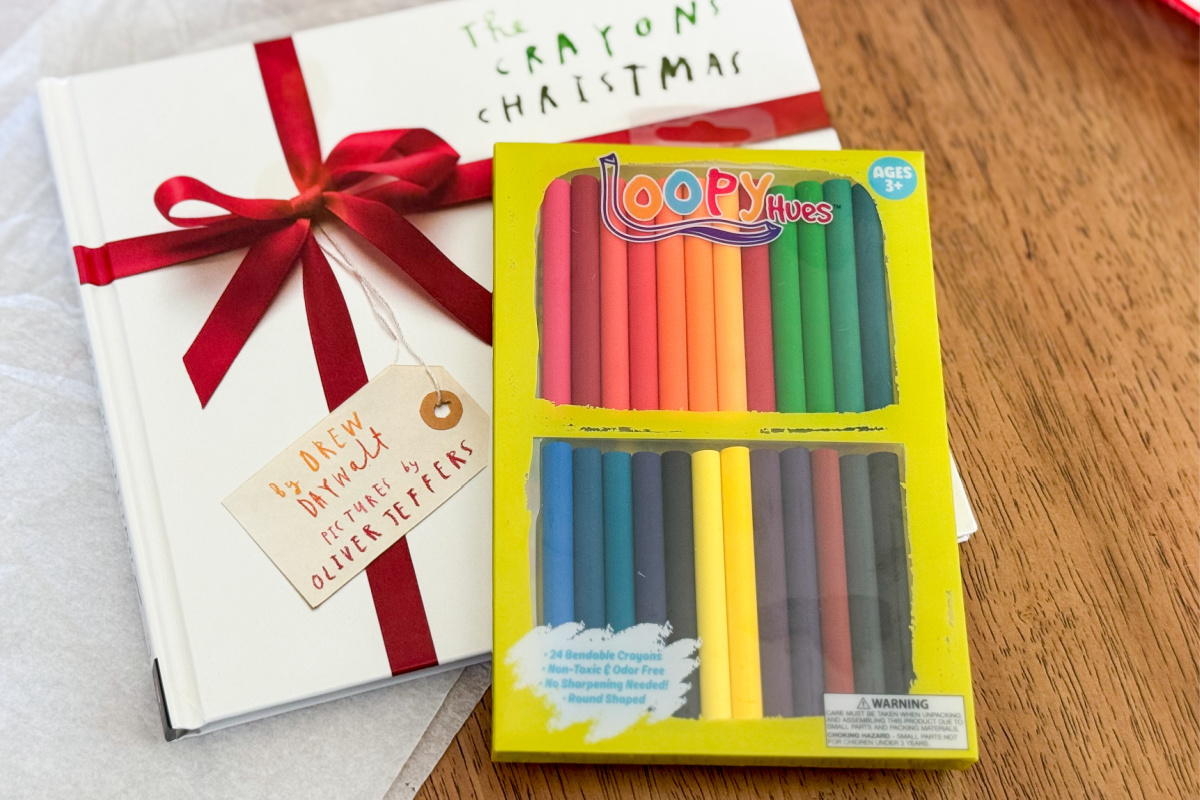 Loopy Hues Crayons 24-Pack Just $14.99 on Amazon | Non-Toxic & Bendable ...