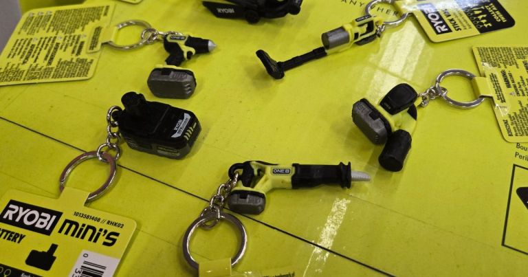 The Cutest RYOBI Mini Keychains Only $4.97 at Home Depot | Hip2Save