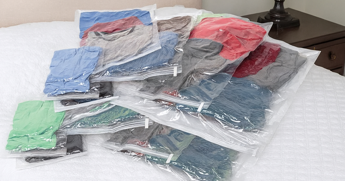 Samsonite Compression Packing Bags 12-Pack Only $8 on Amazon (Reg. $25 ...