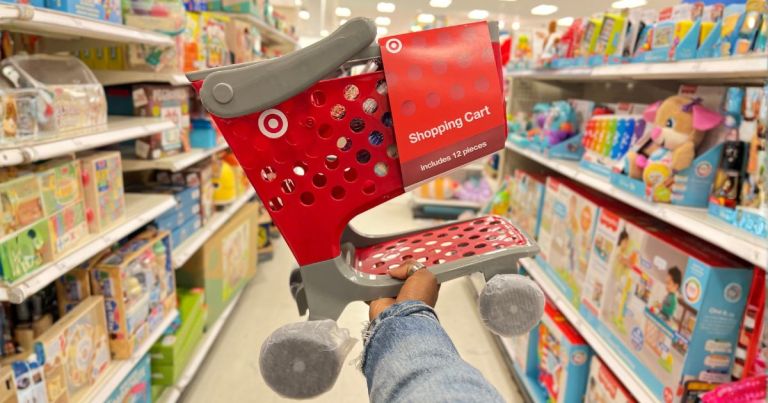 Target Toy Shopping Cart w/ 12 Accessories Only $16.99 | Hip2Save