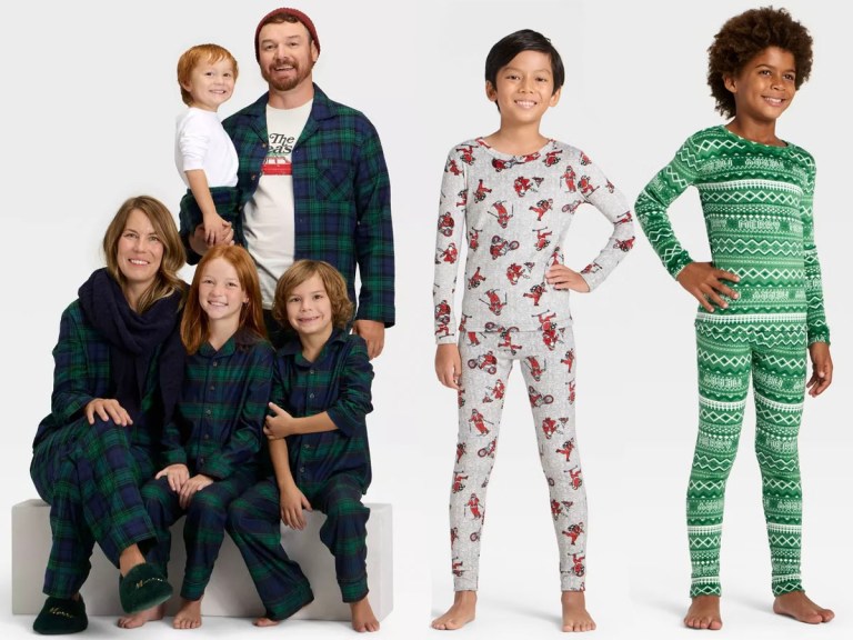 Matching Family Christmas Pajamas from $5 on Target.com | Hip2Save