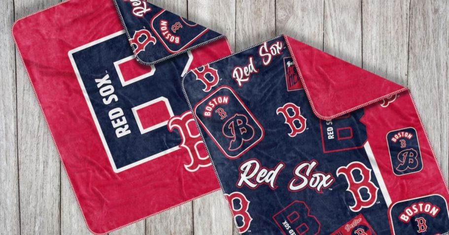 Up to 60% Off Sports Team Plush Throw Blankets | MLB, NBA, NFL, NCAA ...