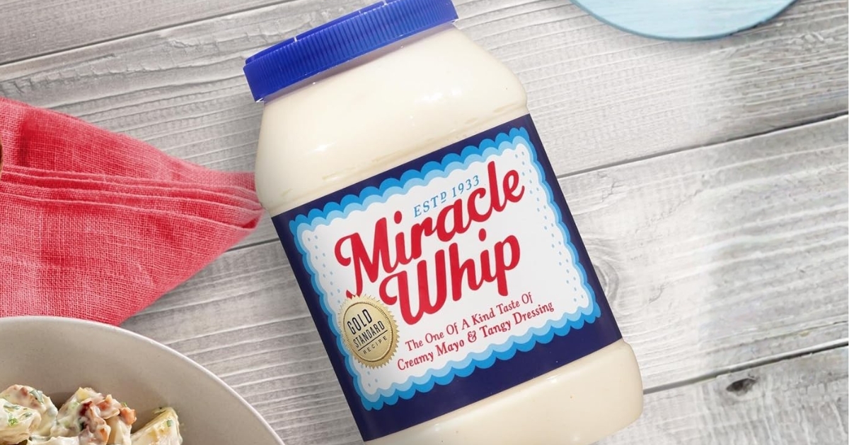 Miracle Whip 30oz Jar Only $1.93 Shipped on Amazon | Hip2Save