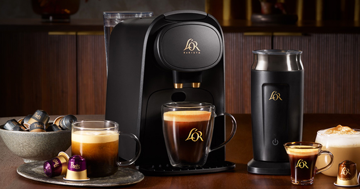 L’OR Barista Coffee & Espresso Machine Just $54.71 Shipped + Get $15 ...
