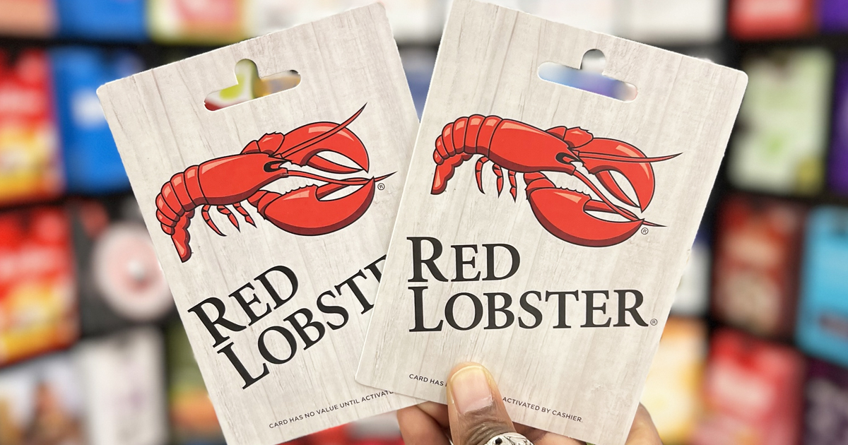 $50 Red Lobster eGift Card Just $42 - Today Only!