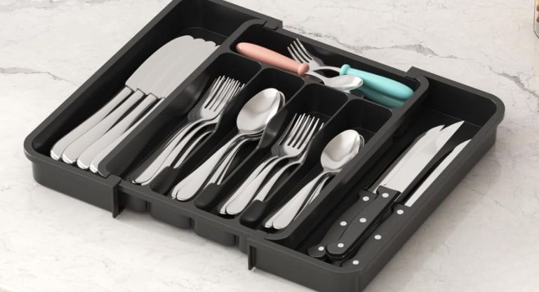 Expandable Silverware Drawer Organizer ONLY $2.99 on Amazon | Hip2Save