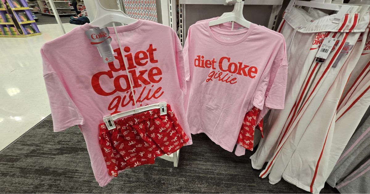 Target Just Dropped NEW Diet Coke Home Decor, Clothing, Water Bottles ...