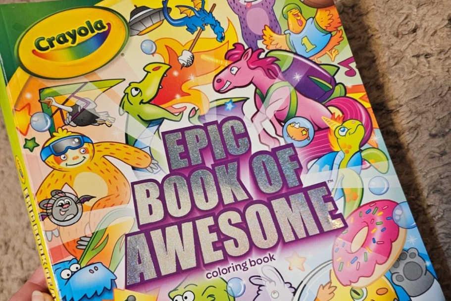 Crayola Coloring Book w/ Stickers Just $2.94 on Amazon (Reg. $7) | Hip2Save