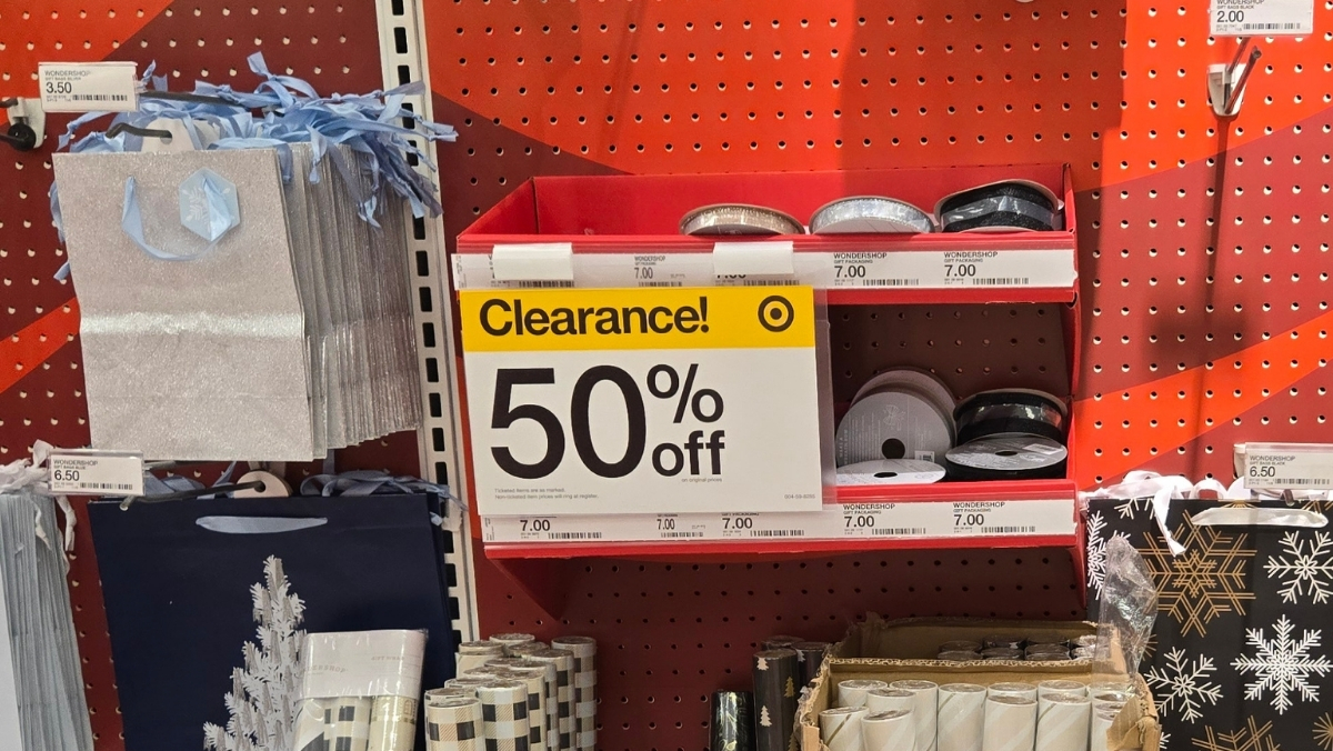 We Spotted 50% Off Target Christmas Clearance | Hip2Save