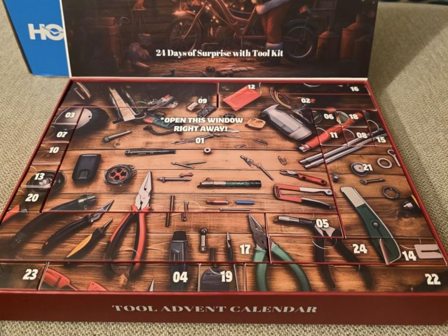 Tool Advent Calendar Just $9.99 on Amazon (Reg. $50) | Hip2Save