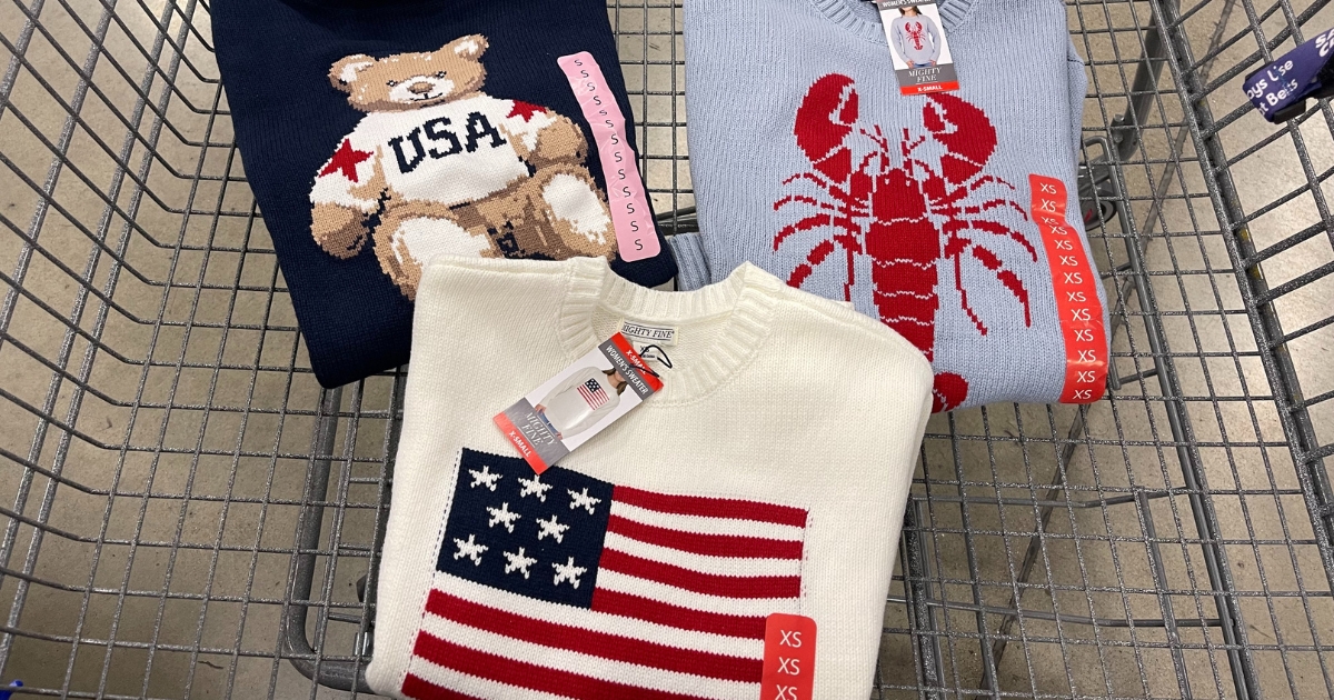 Sam's Club Women's Americana Sweaters Now UNDER $15 | Hip2Save