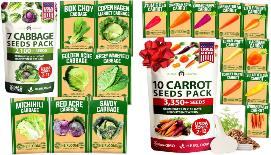 Heirloom Seed Sets from $4 Shipped for Amazon Prime Members (Veggies ...
