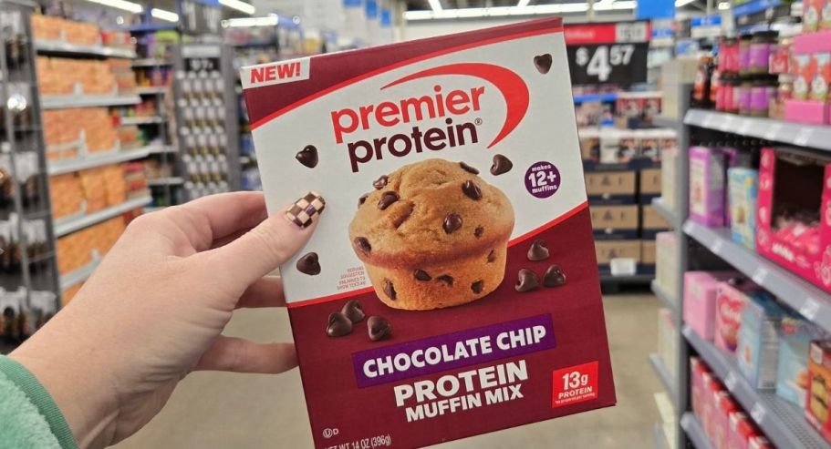 New Premier Protein Muffin Mix Hits Walmart with Cash Back Offers ...