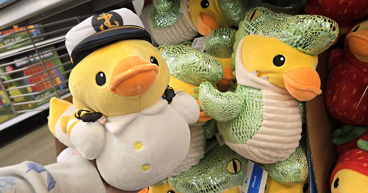 Walmart Duck Plushes Just $3.48 | Watermelon, Mermaid, Turtle, & More ...