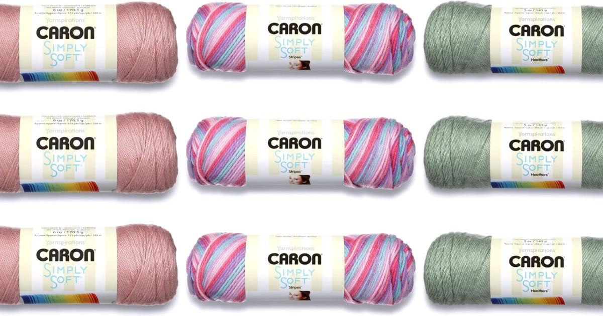Caron Simply Soft Yarn 3-Packs Just $8.80 Shipped on Amazon (Only $2.93 ...