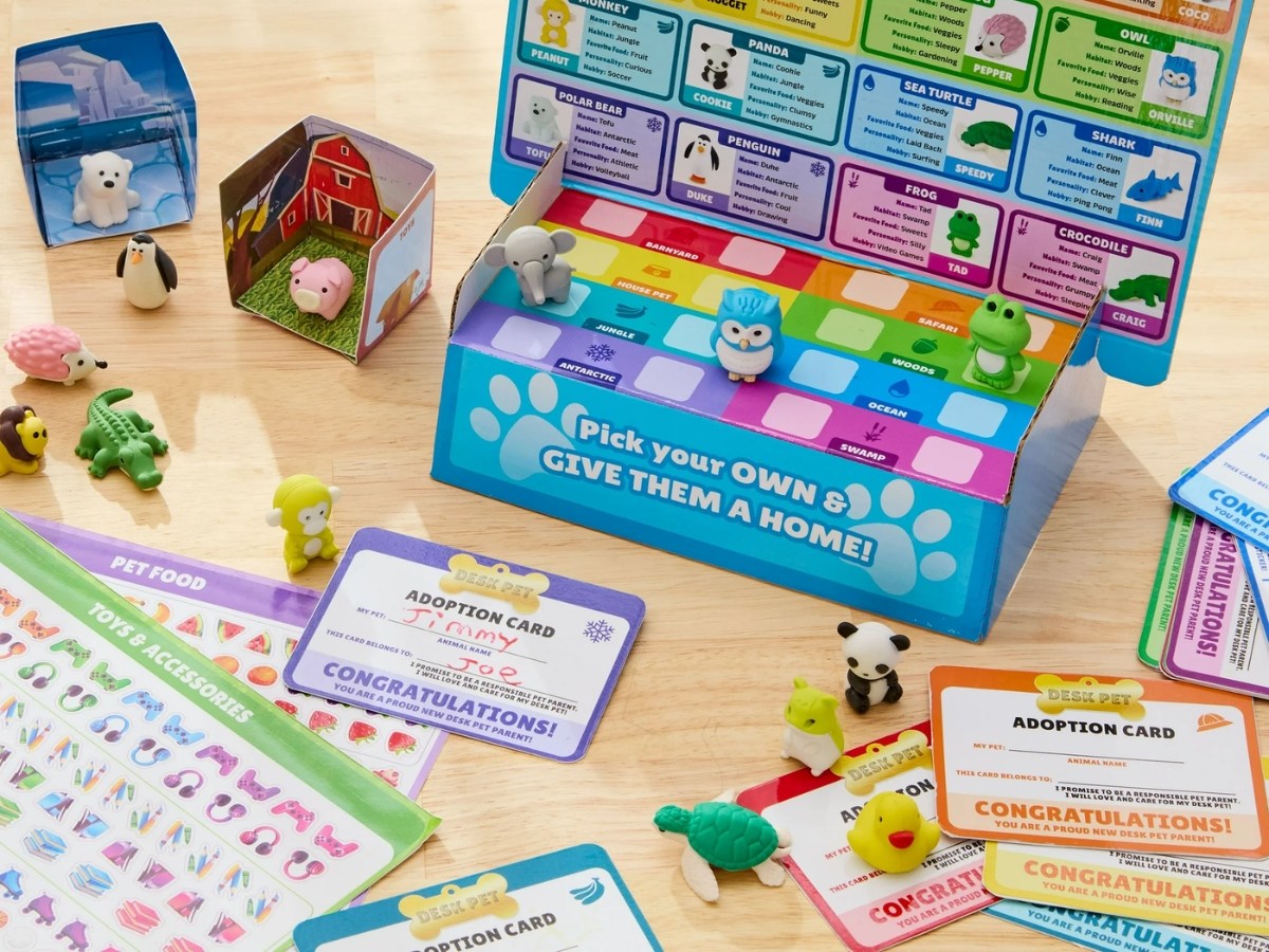 Pen+Gear Kids Desk Pet Reward Kit Only $9.97 at Walmart | Hip2Save
