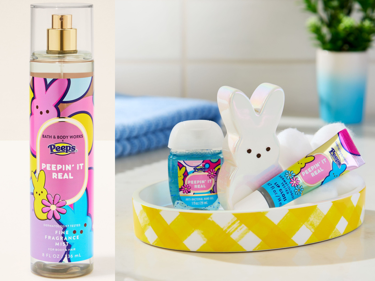 Bath & Body Works Peeps Collab Drops TODAY for Rewards Members | Hip2Save