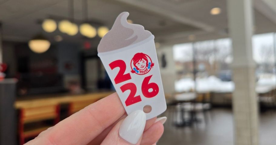 2026 Wendy's Frosty Key Tags - Free Jr. Frosty With Purchase
