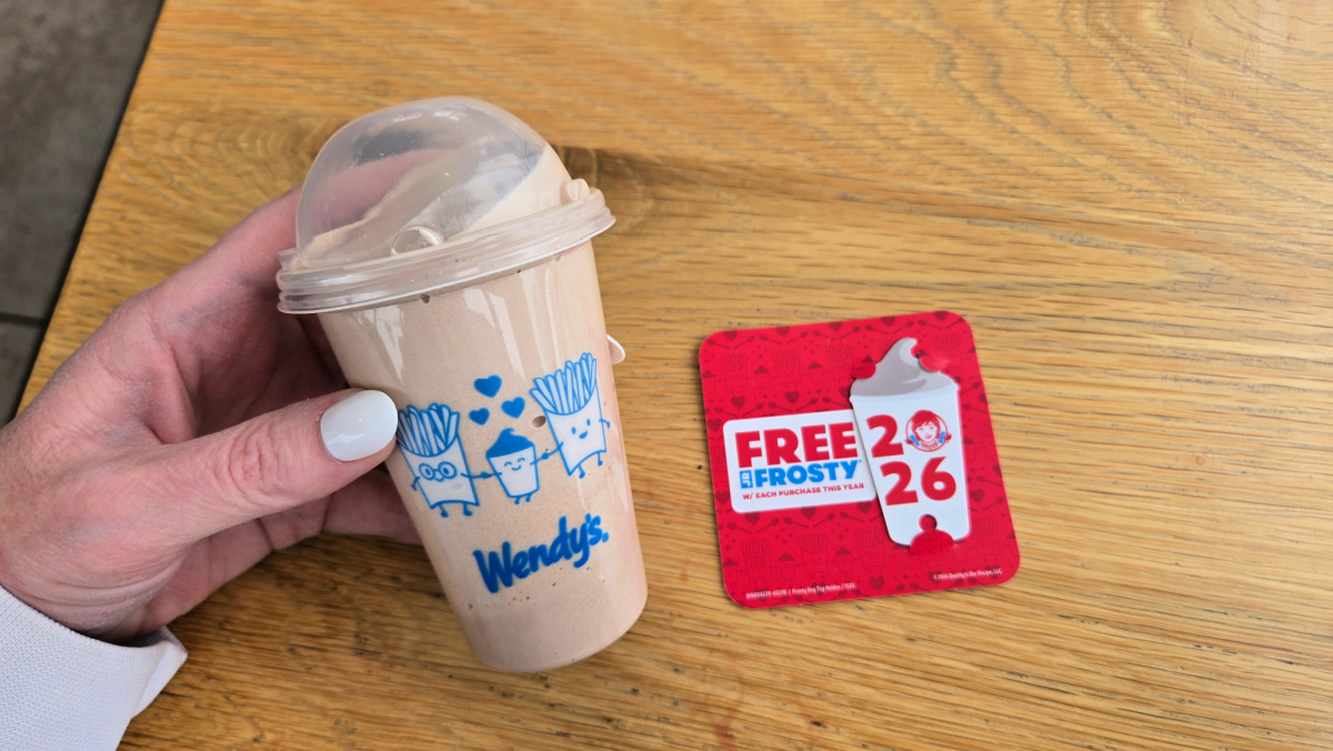2026 Wendy's Frosty Key Tags - Free Jr. Frosty With Purchase