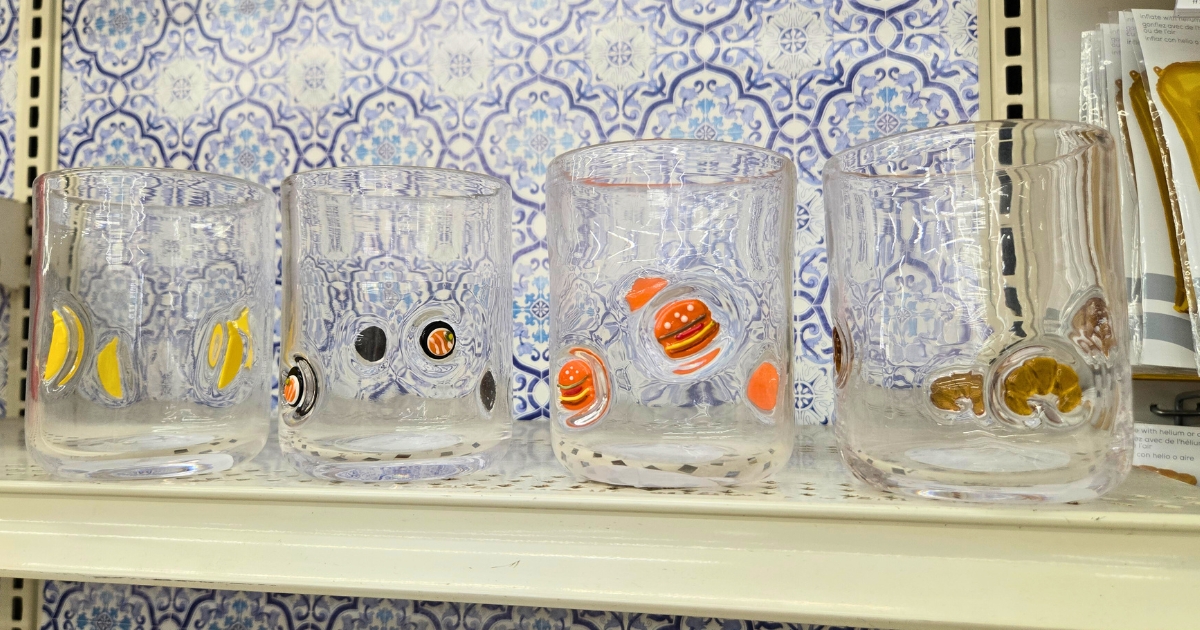 Michaels Has Fun Food Icon Glasses for Just $8.49 (Reg. $17) | Hip2Save