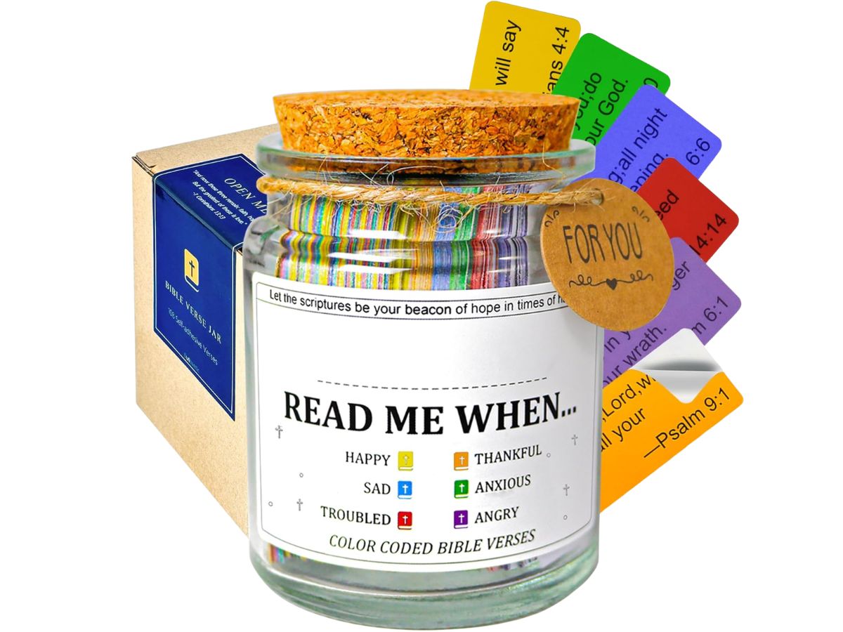 "Read Me When" Jar w/ 108 Bible Verses Just $4.99 on Amazon | Hip2Save