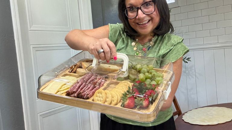 Portable Charcuterie Board w/ Lid & Handle Just $20.93 on Amazon | Hip2Save
