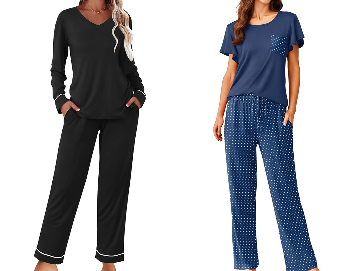 Women's Pajama Sets from $8.99 on Amazon (Lots of Styles & Colors ...