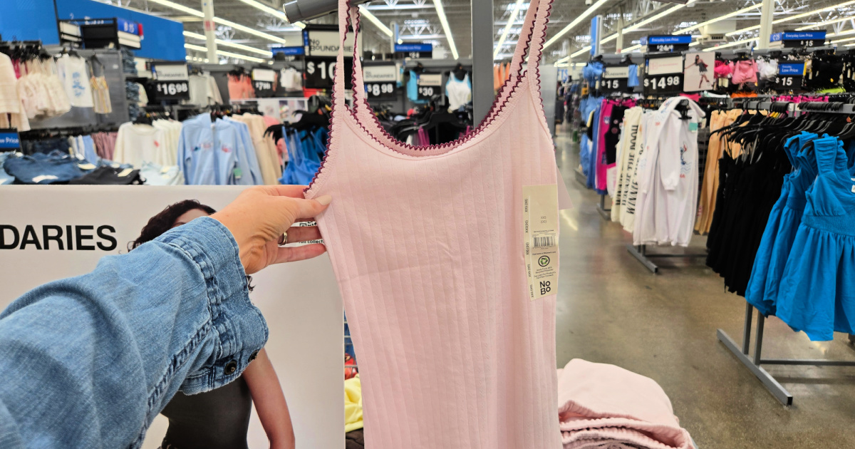 No Boundaries Tanks & Cami Tops from $4.98 at Walmart | Hip2Save