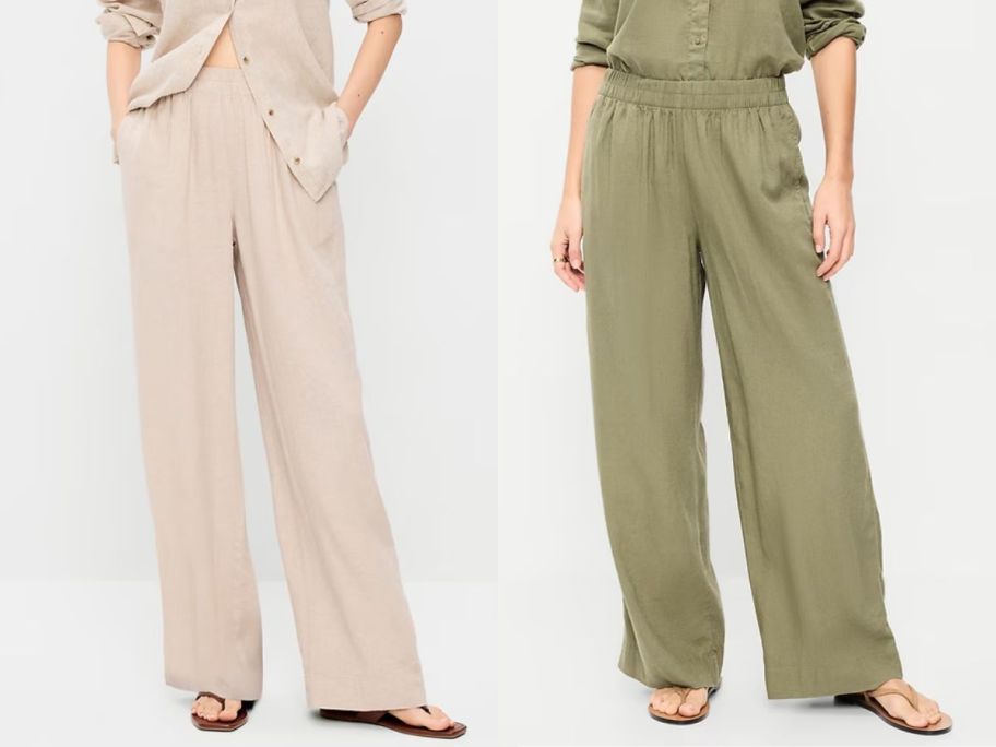 Today ONLY: 60% Off Old Navy Linen-Blend Pants | Hip2Save