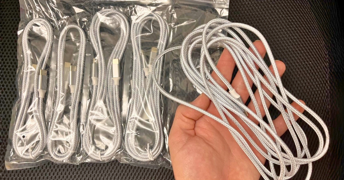 USB-C Charging Cables 5-Pack Just $3.99 on Amazon (Includes 3', 6 ...
